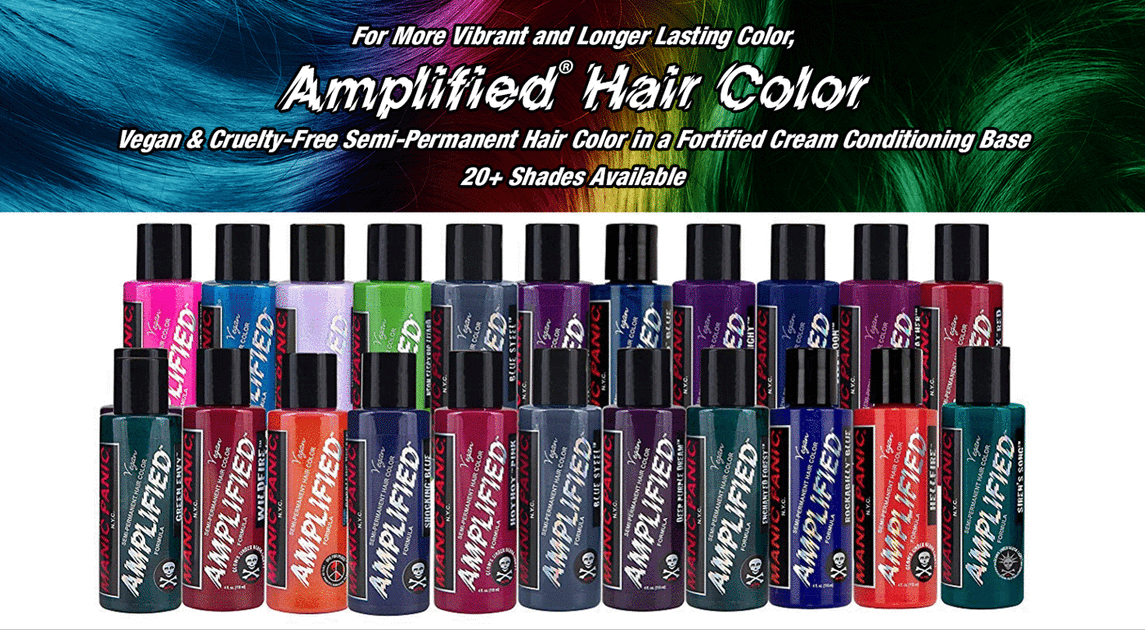 Amplified Semi-Permanent Hair Color Dye That Lasts Longer – ManicPanic ...